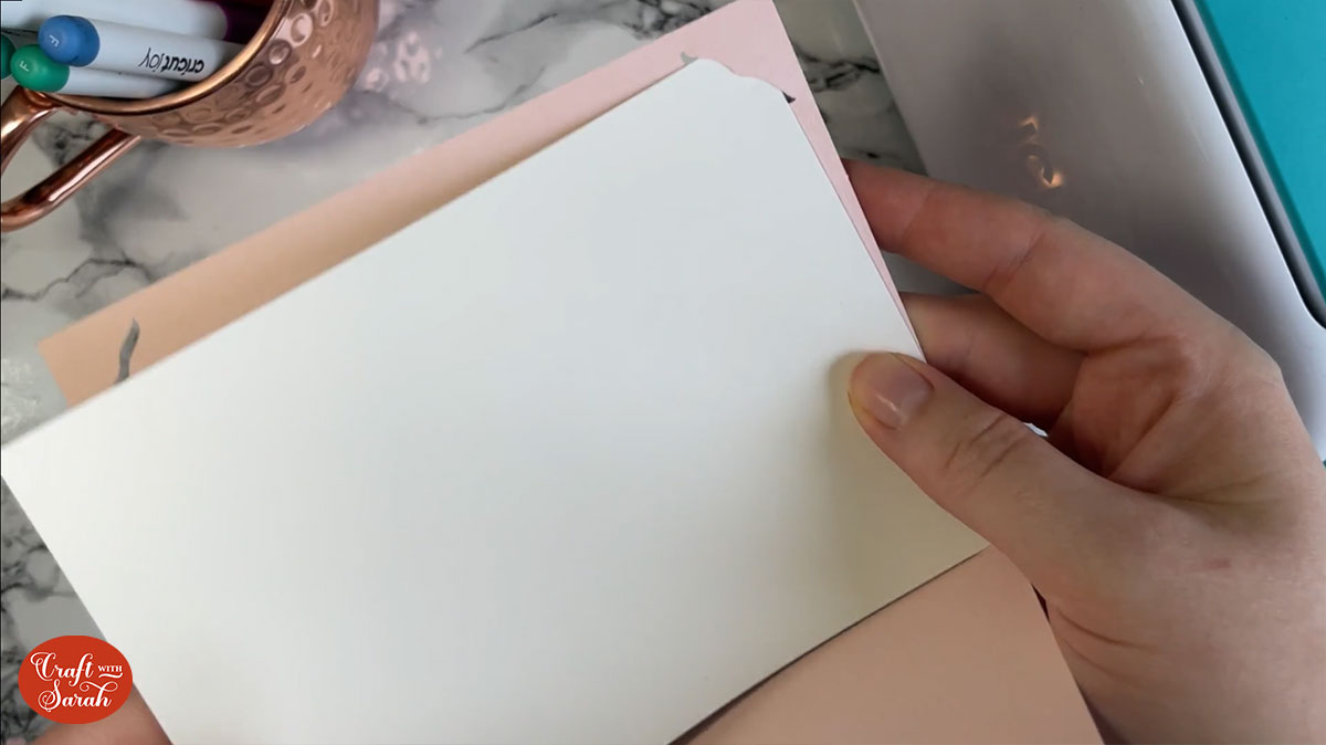 How to Make Greetings Cards with the Cricut Joy - Craft with Sarah