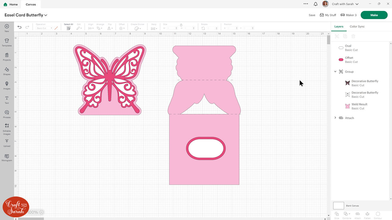 CMC 2024 Day 10 ️ Easel Cards - Craft with Sarah